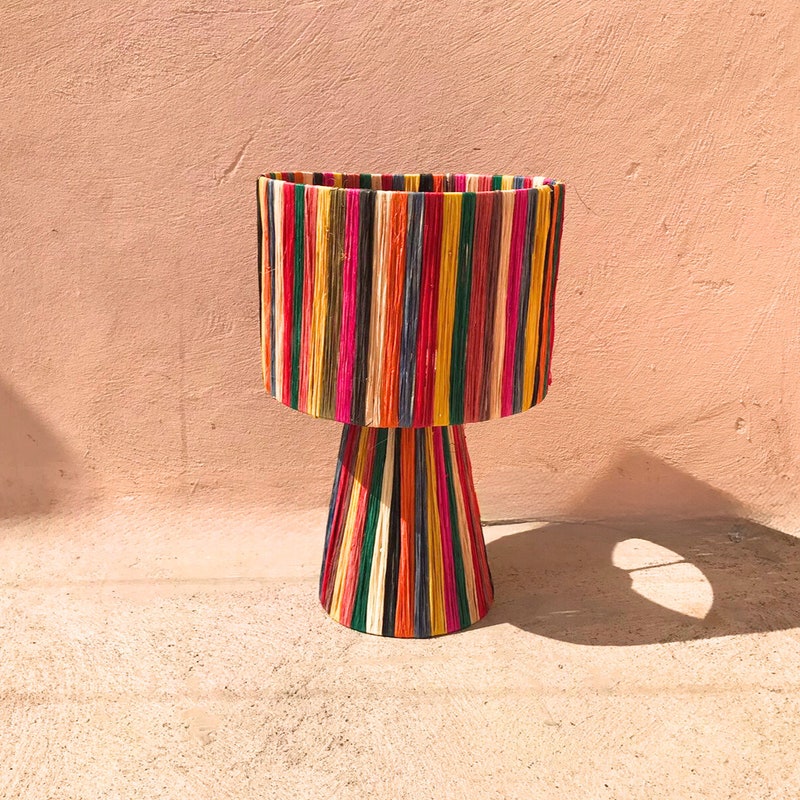 Raffia Lamp Shade - Etsy