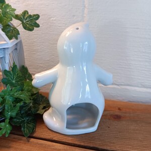 Spooky Minimal White Ghost Luminary,halloween Decor,ceramic White Ghost ...