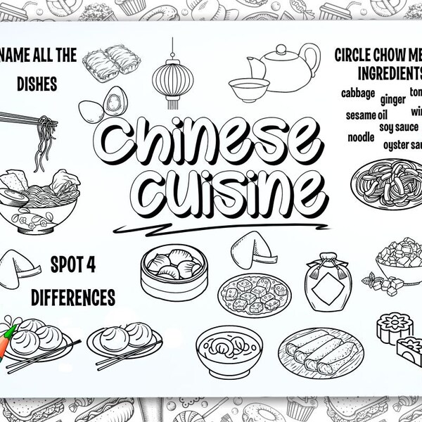 Play Chinese Food - Etsy