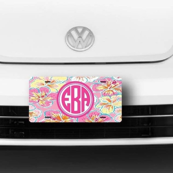 Monogrammed Plate - Etsy
