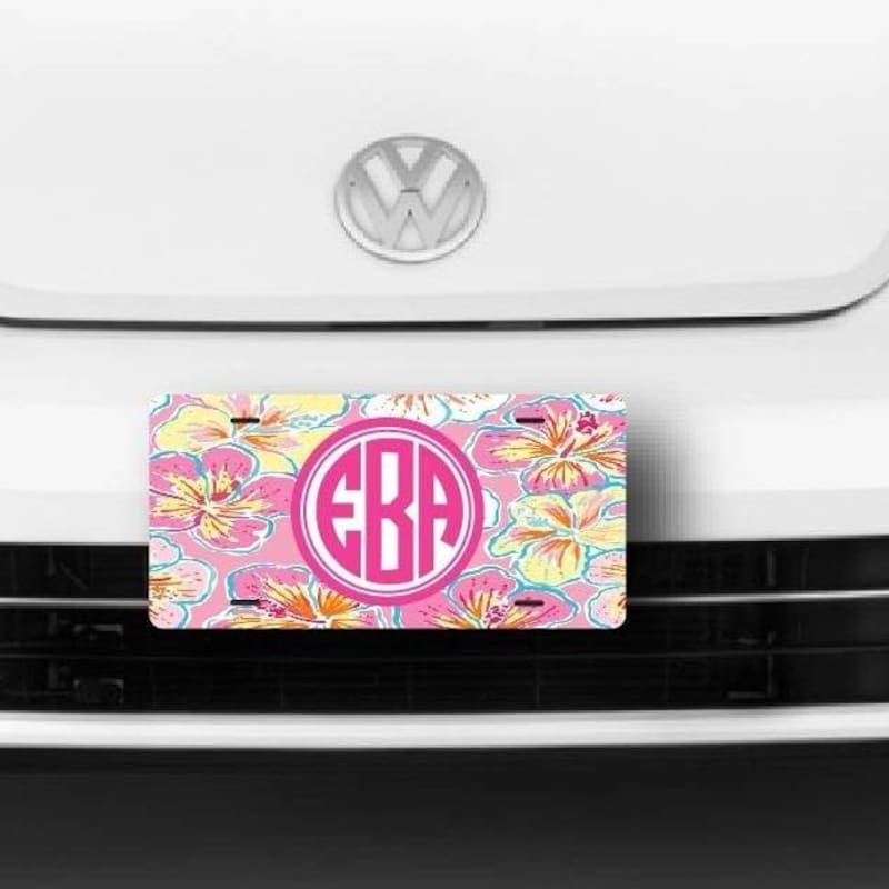 Monogrammed Plate - Etsy