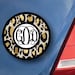 Monogram Car Magnet, Animal Print Car Magnet, Outdoor Magnet ...