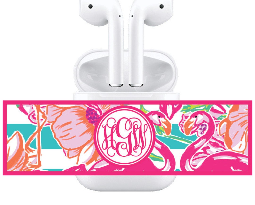 Personalized Airpods Case Wrap Monogram Airpods Wrap AirPod - Etsy