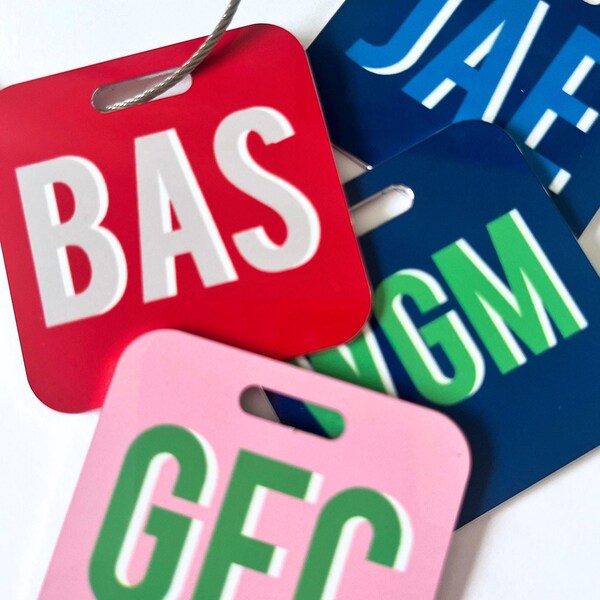 Mini Luggage Tag - Etsy