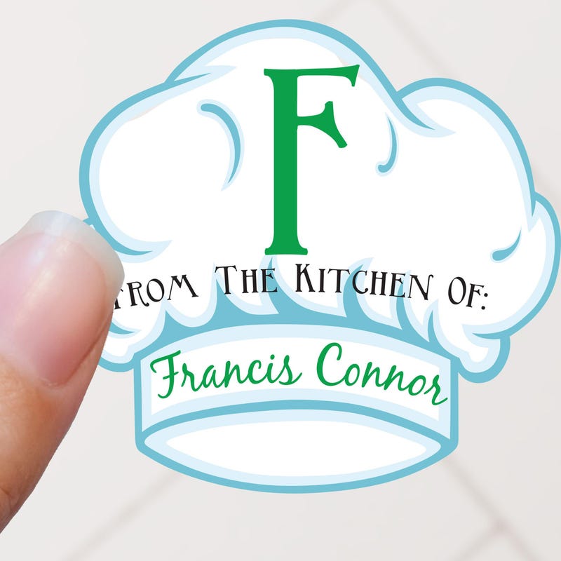 Chef Kitchen Stickers - Etsy