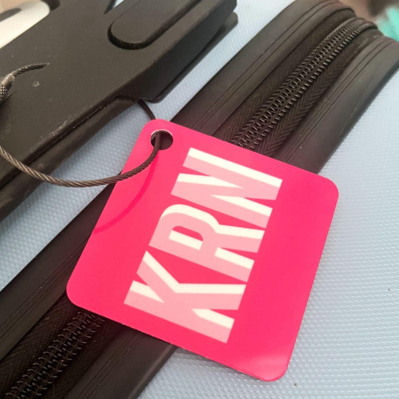 Mini Luggage Tag - Etsy