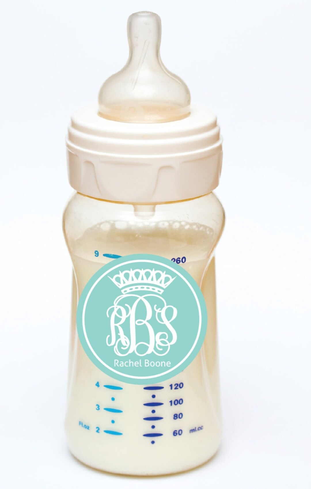 Waterproof Daycare Labels Baby Bottle Labels Monogram - Etsy