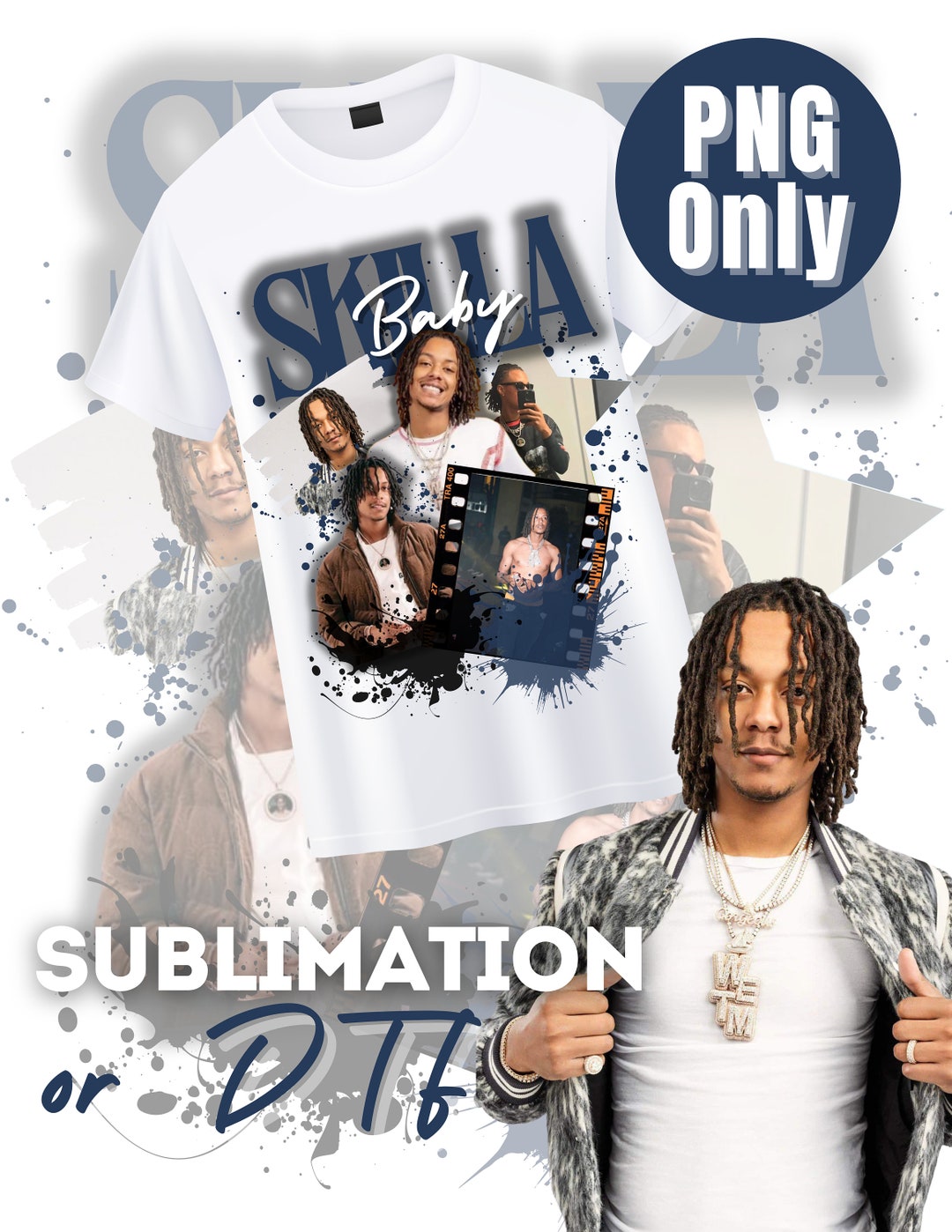 Skilla Baby Png Etsy