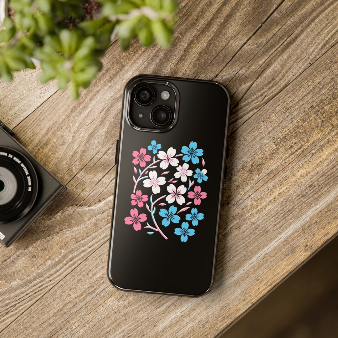 Minimalist Trans Cherry Blossom iPhone Case - Dollar From Every Sale to ...