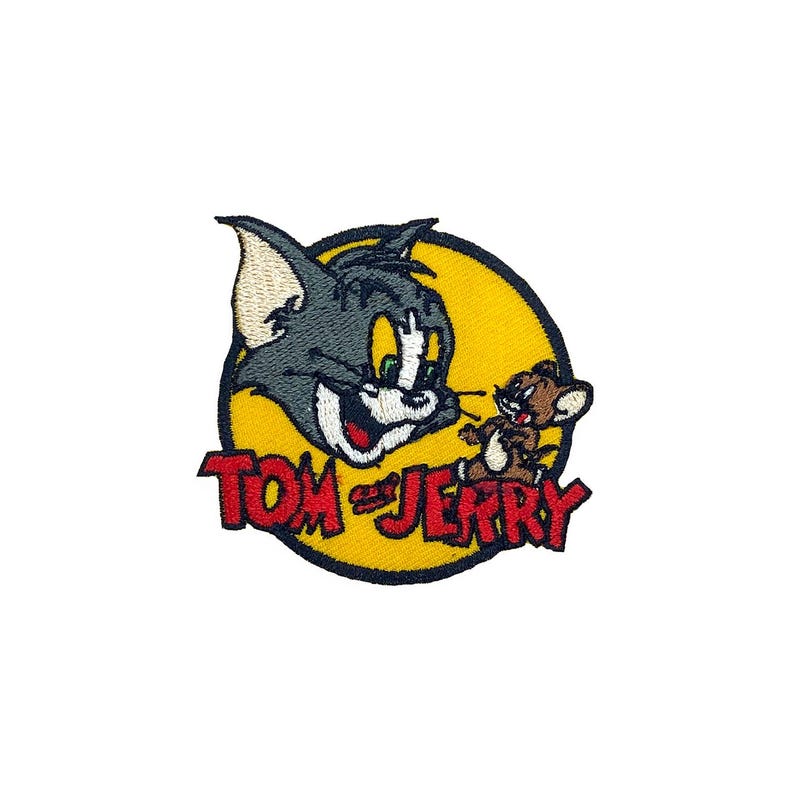Tom and Jerry Iron on Patches for Clothes and Jackets - Etsy