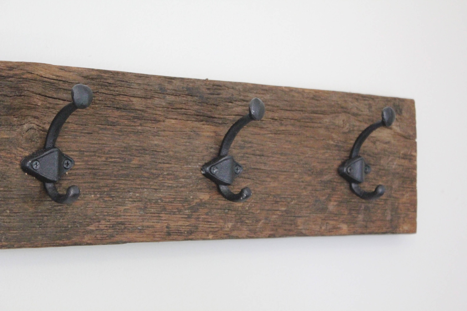 Reclaimed Barn Wood Coat Rack - Etsy