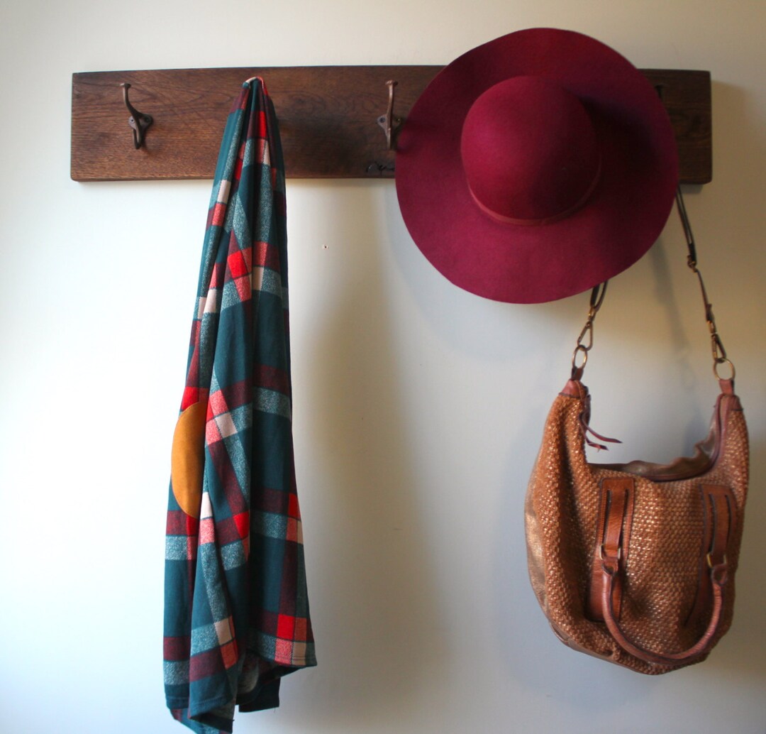 Reclaimed Barn Lumber Coat Rack - Etsy