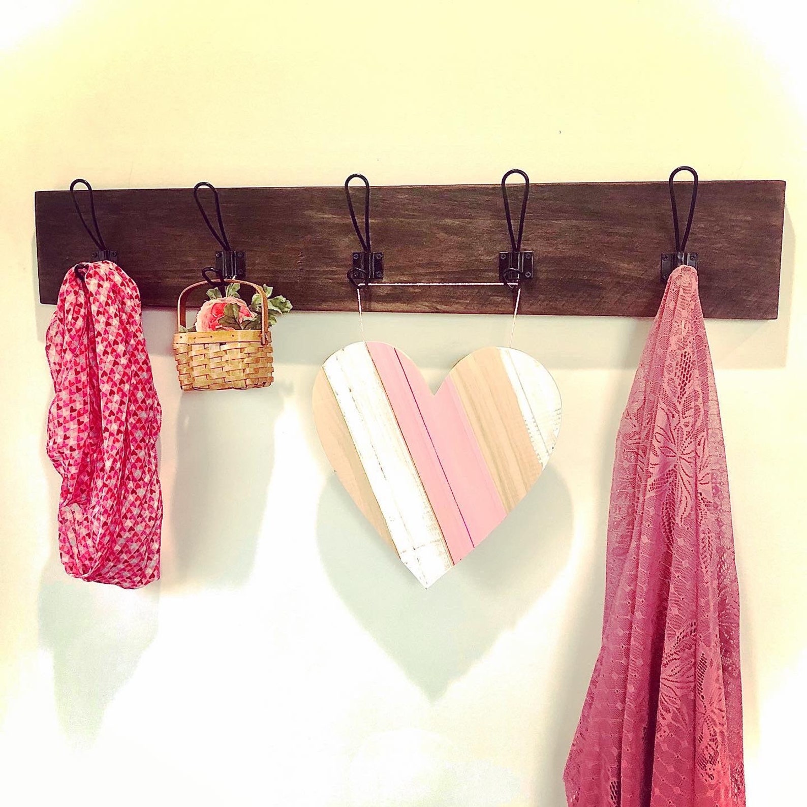 Reclaimed Barn Wood Coat Rack - Etsy