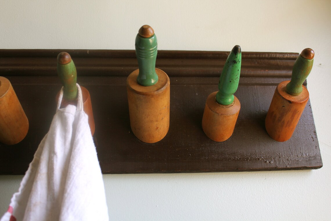 Green Rolling Pin Hanger - Etsy