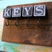 Black Block Barn Lumber Key Rack - Etsy