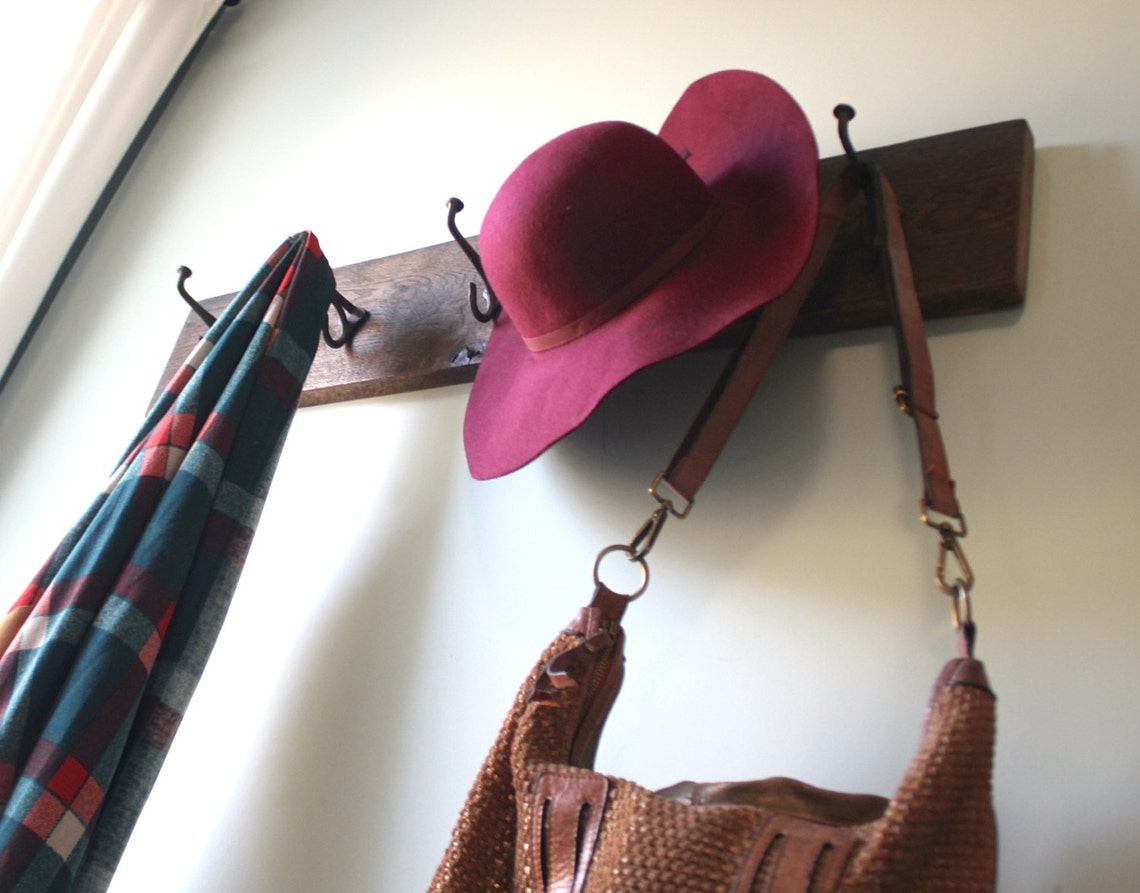 Reclaimed Barn Lumber Coat Rack | Etsy