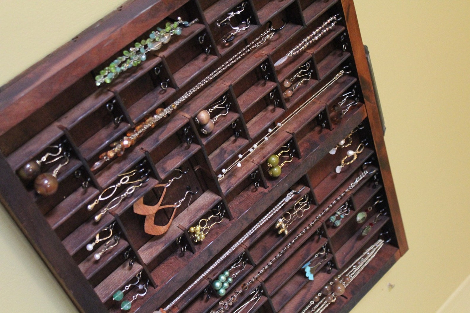 Printers Typeset Tray Jewelry Display - Etsy