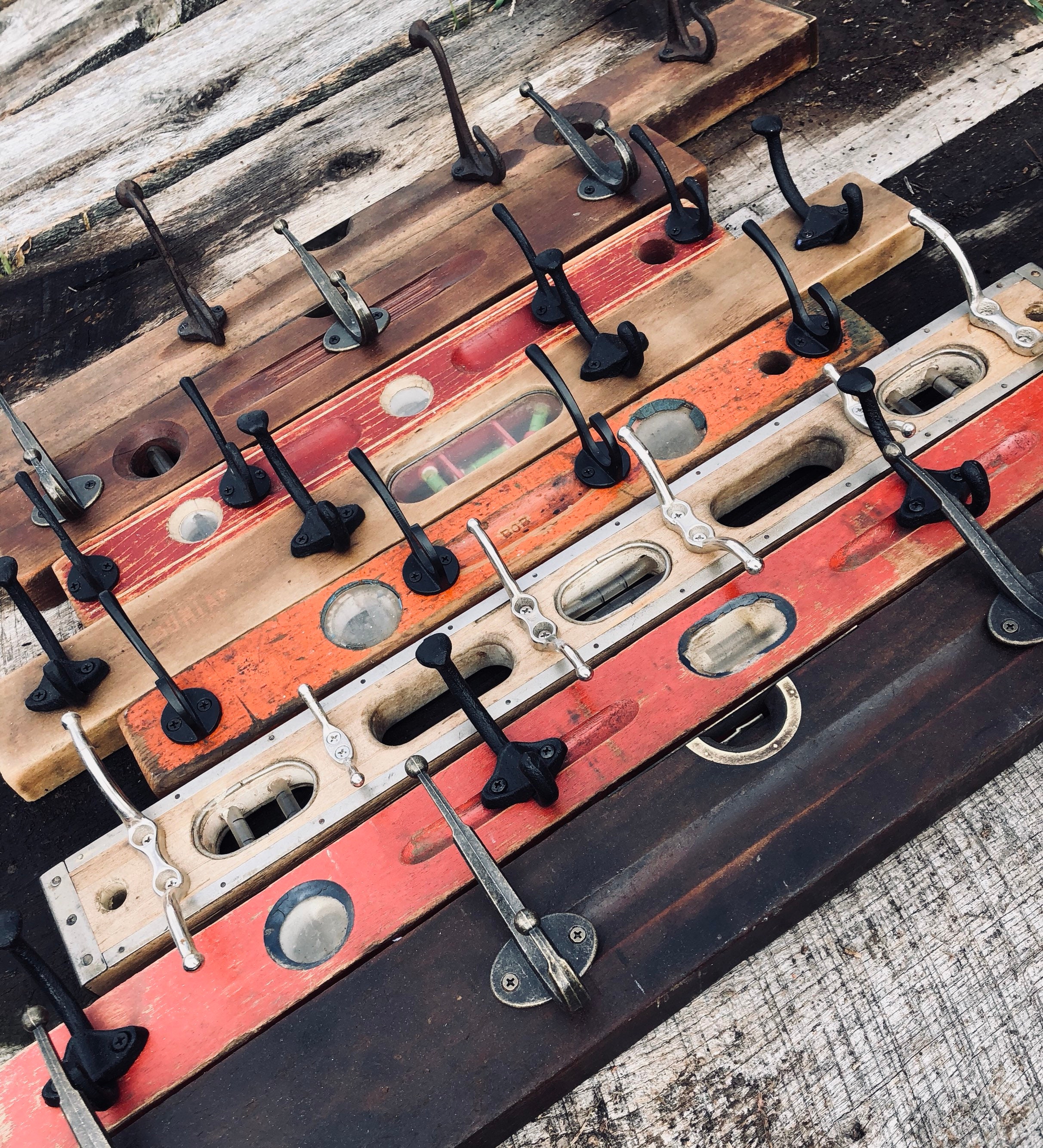 Rustic Level Coat Racks | Etsy UK