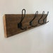 Reclaimed Barn Wood Coat Rack - Etsy
