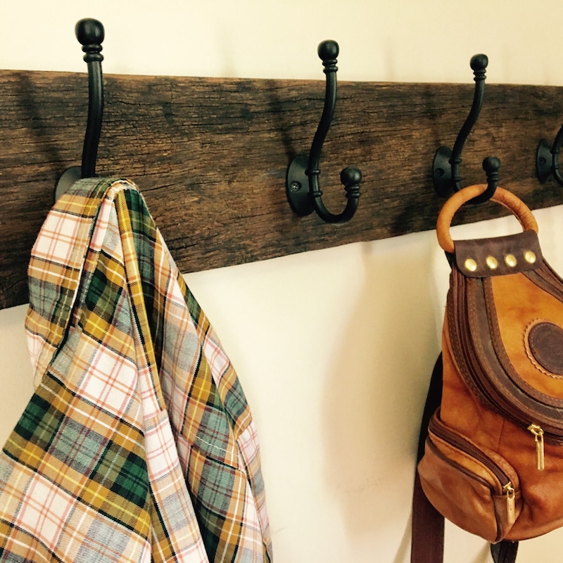 Wood Coat Rack - Etsy