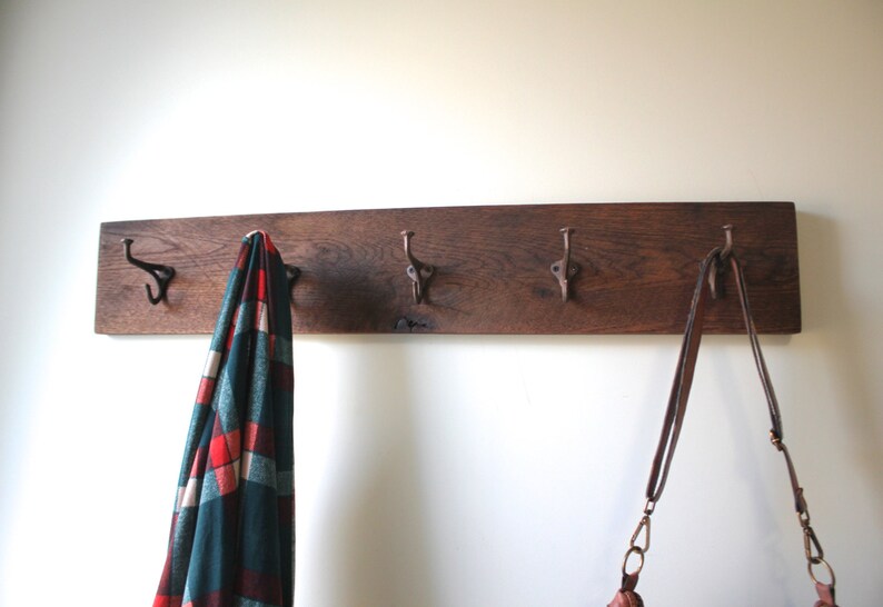 Reclaimed Barn Lumber Coat Rack | Etsy