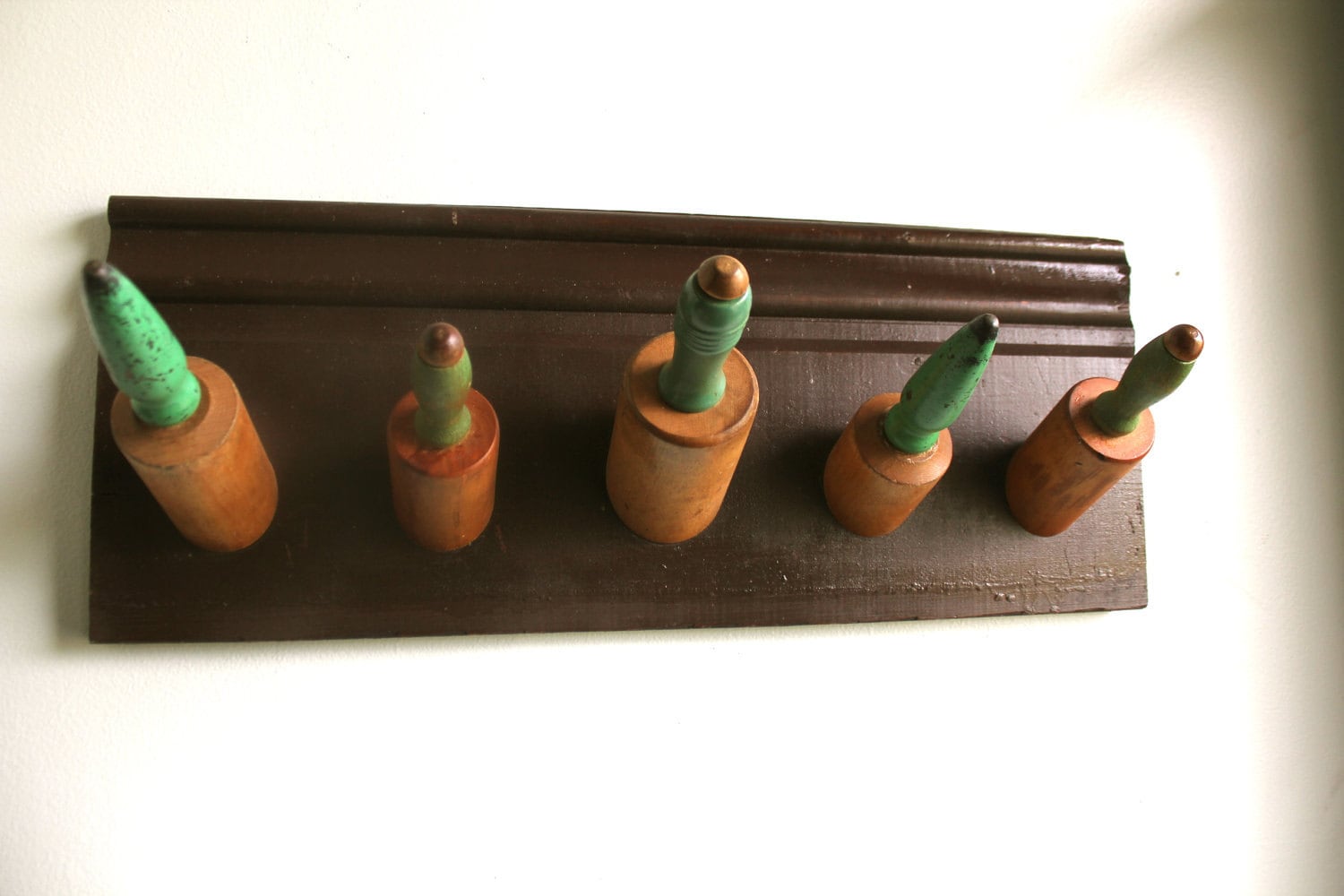 Green Rolling Pin Hanger | Etsy