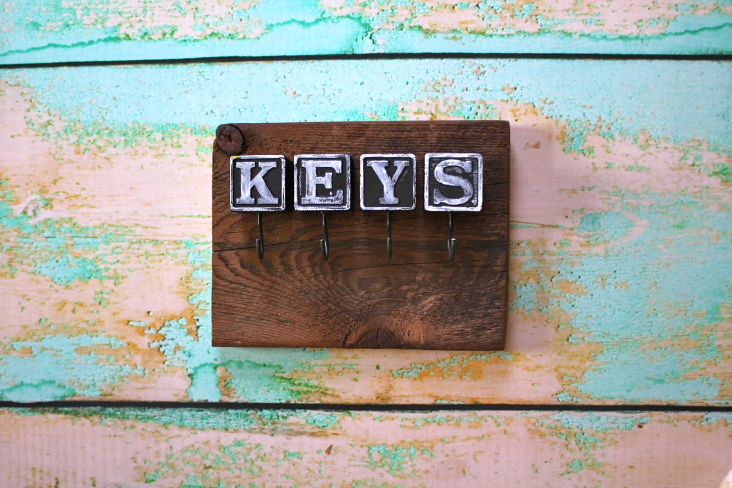Black Block Barn Lumber Key Rack - Etsy