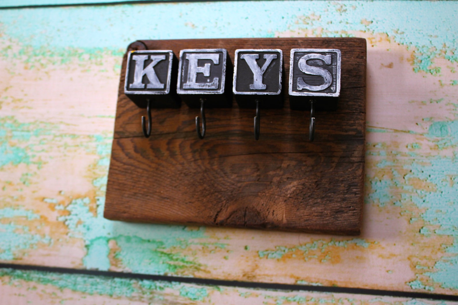 Black Block Barn Lumber Key Rack - Etsy