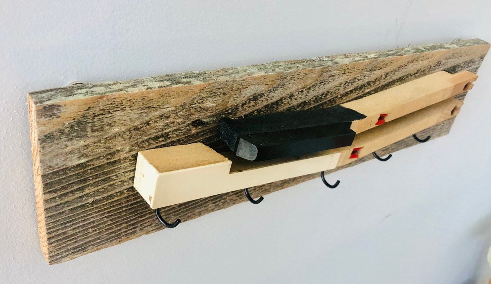 Piano Key Hook Rack - Etsy