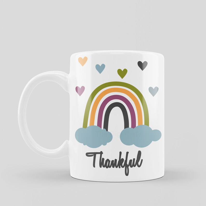 Thanksgiving Rainbow Clipart With Glitter Rainbow Clip Art - Etsy