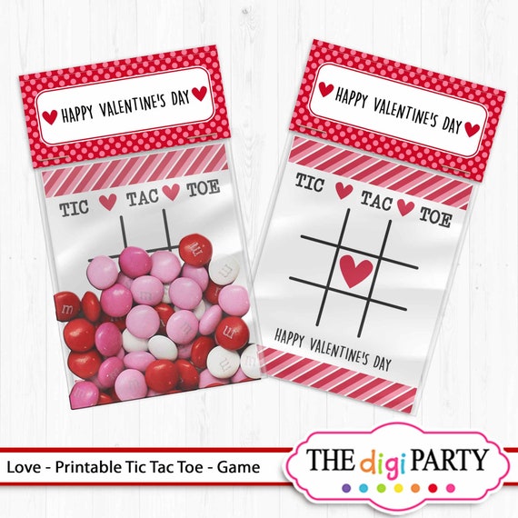 Valentine Tic Tac Label Printables Tic Tac Toe Valentine's Cards Free