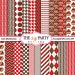 Back to School Digital Paper Background Pattern, Kindergarten and ...