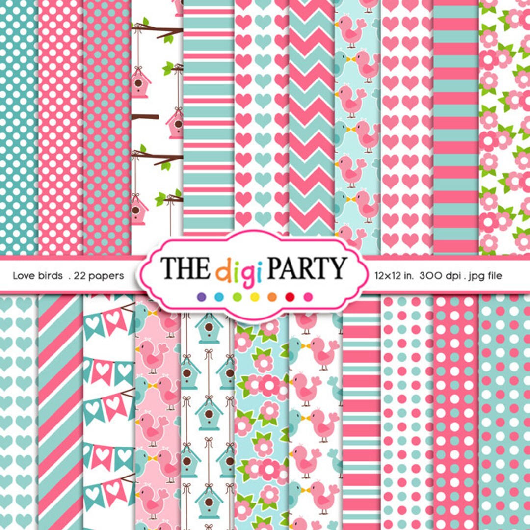 Valentine's Day Digital Paper Background Pattern, Valentine Pink and ...