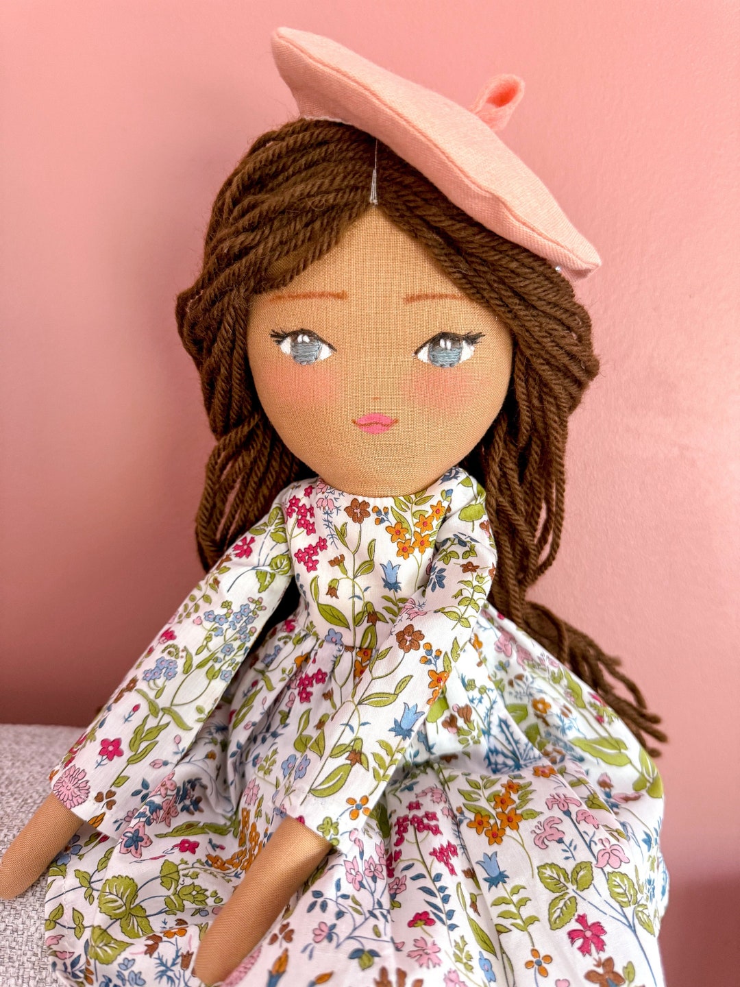 My Parisian Doll Free Shipping Handmade Fabric Doll for Girl Heirloom ...