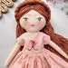 My Heirloom Doll Free Shipping Handmade Fabric Doll for Girl ...