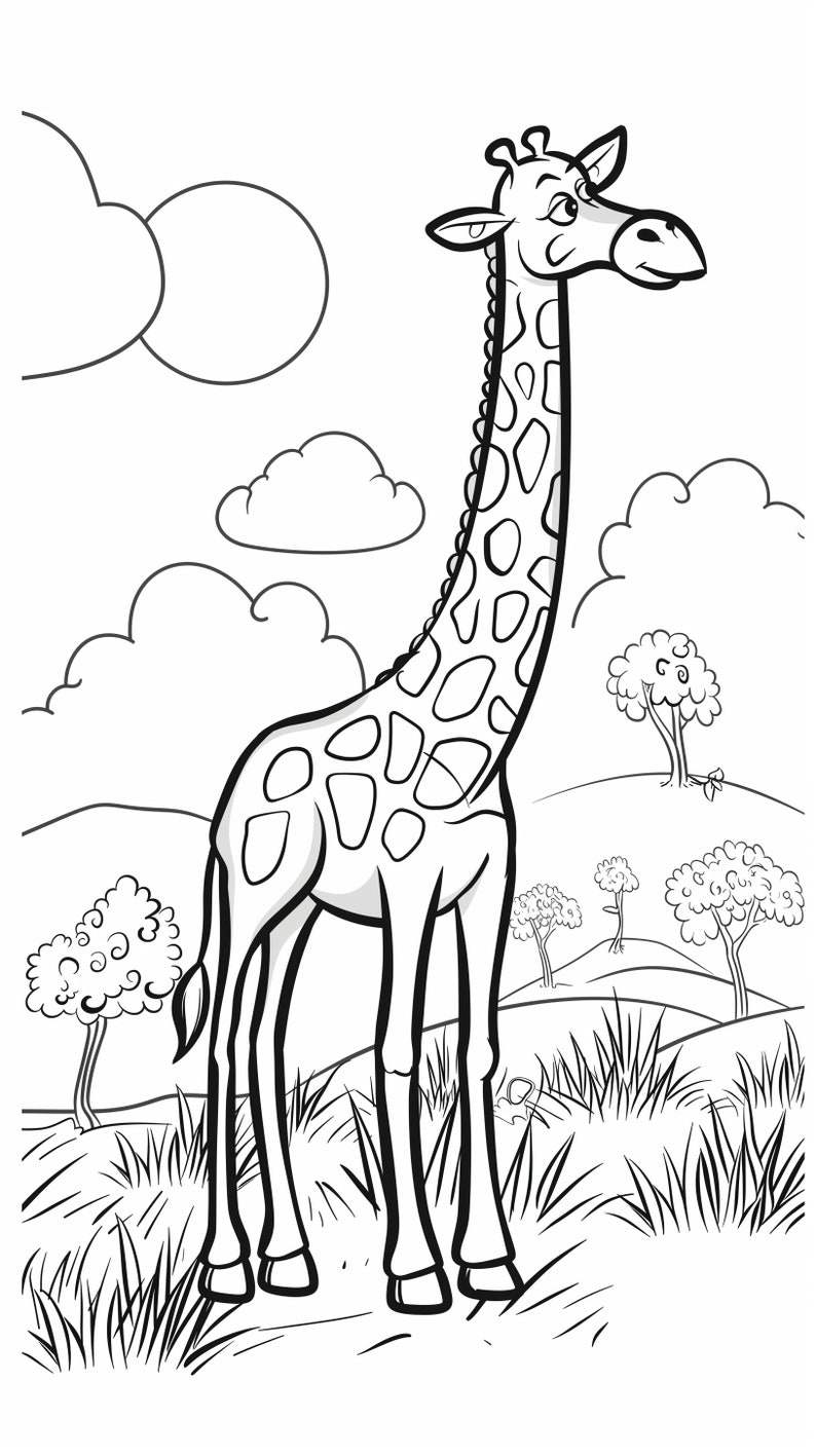 50 ANIMAL Coloring Pages, Animals Coloring Book, Coloring Pages for ...