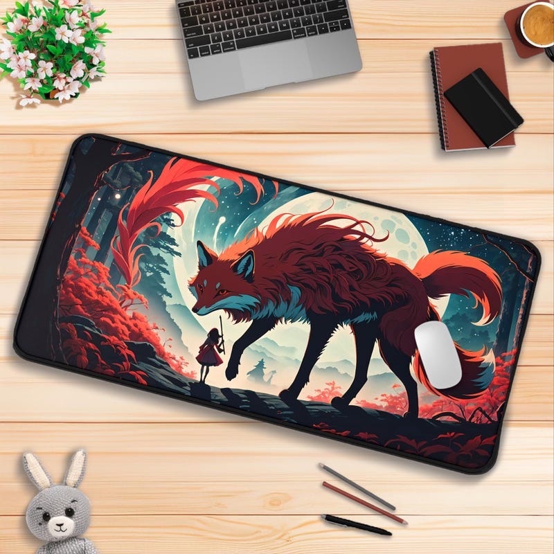 Fox Mouse Pad - Etsy