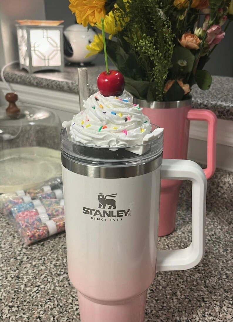 Whipped Cream Stanley Topper - Etsy