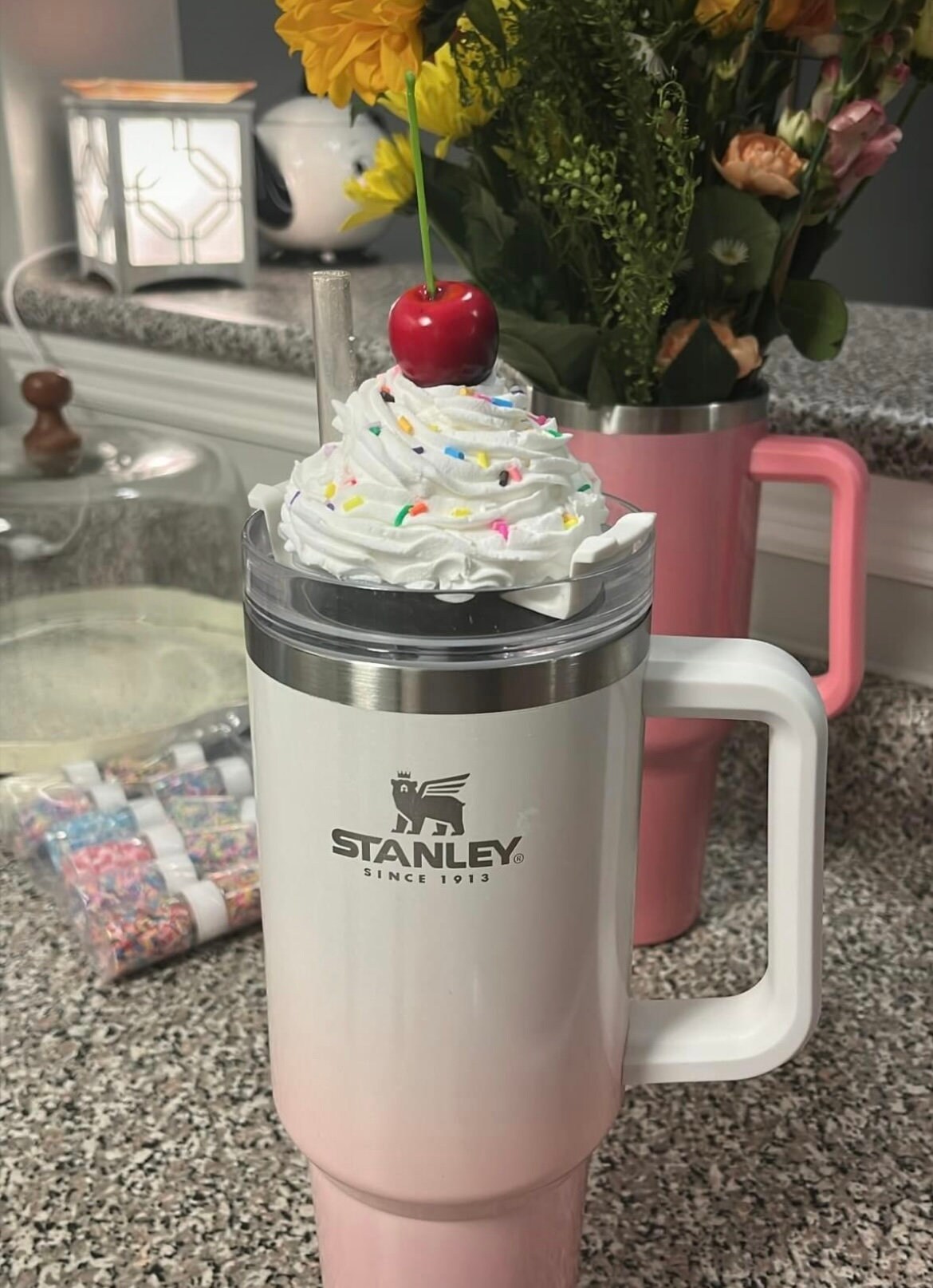 Whipped Cream Stanley Topper - Etsy