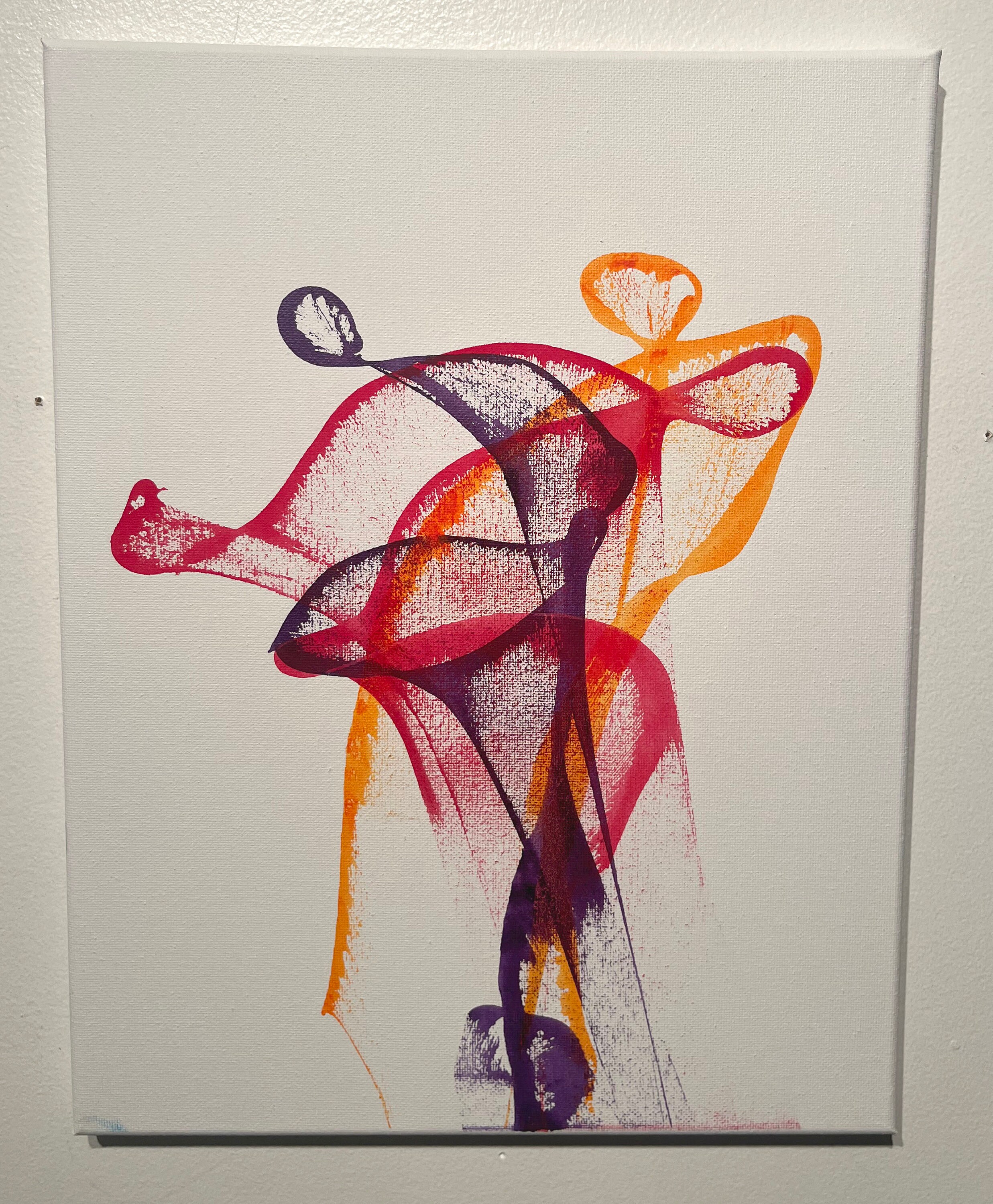 Organic Ink on Canvas - Etsy