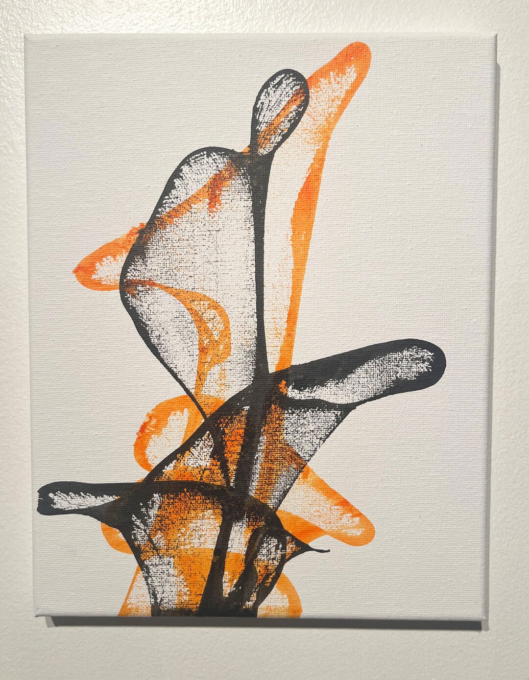 Organic Ink on Canvas - Etsy