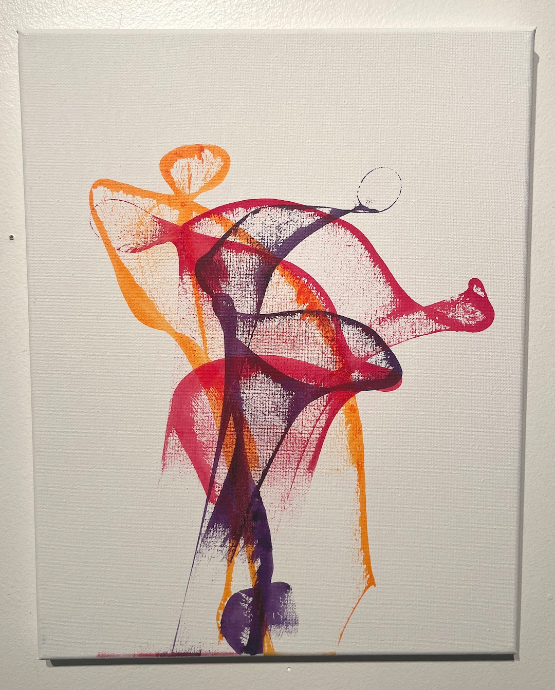 Organic Ink on Canvas - Etsy