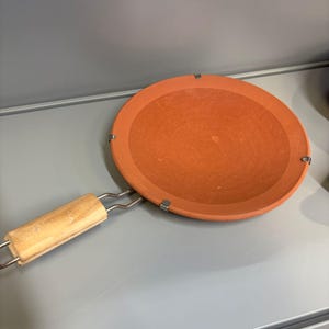 Terracotta Clay Tawa and Fry Pan - Etsy