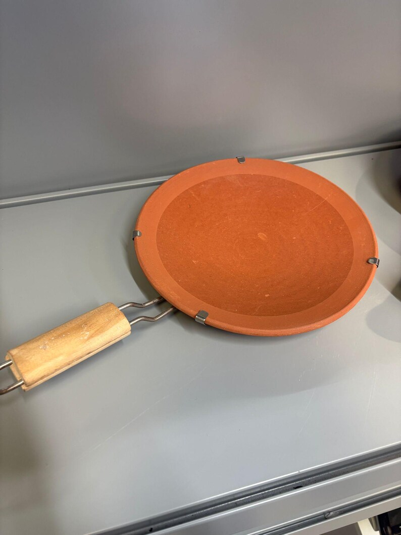 Terracotta Clay Tawa and Fry Pan - Etsy