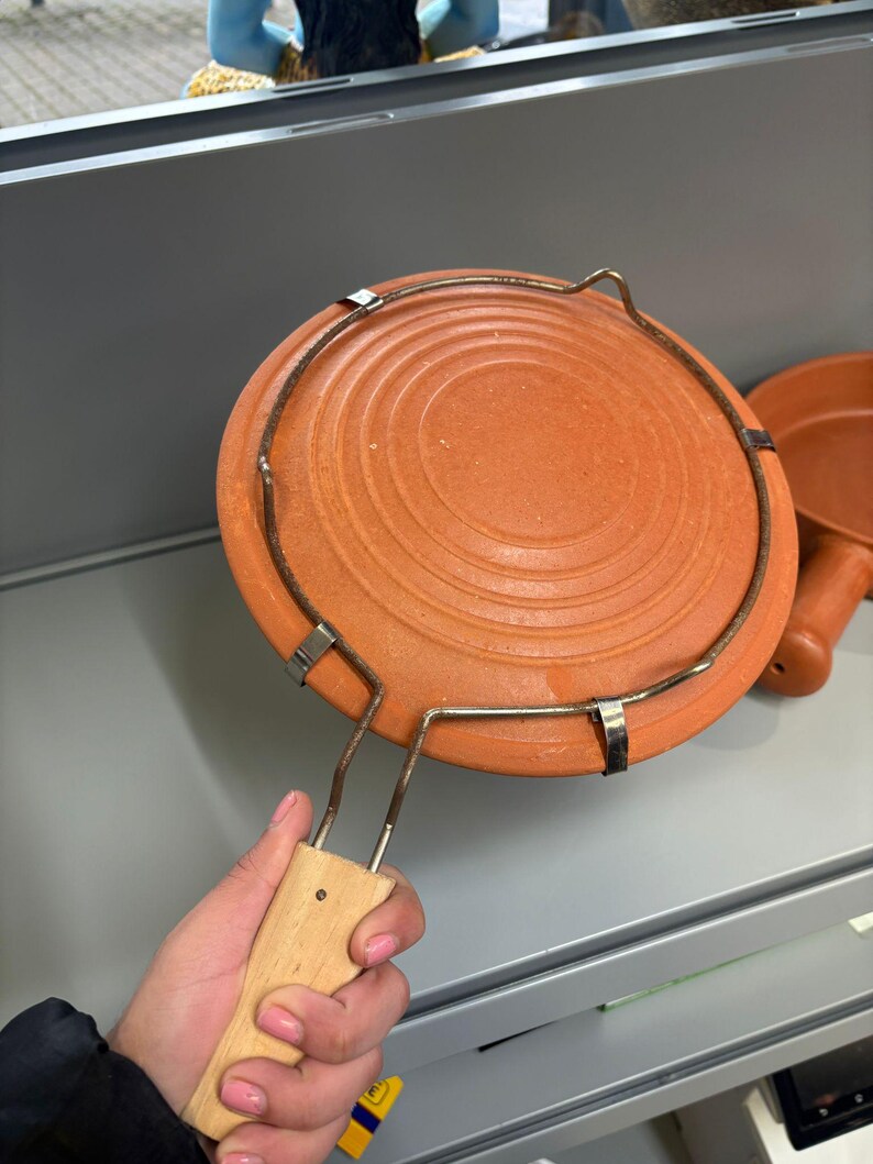 Terracotta Clay Tawa and Fry Pan - Etsy