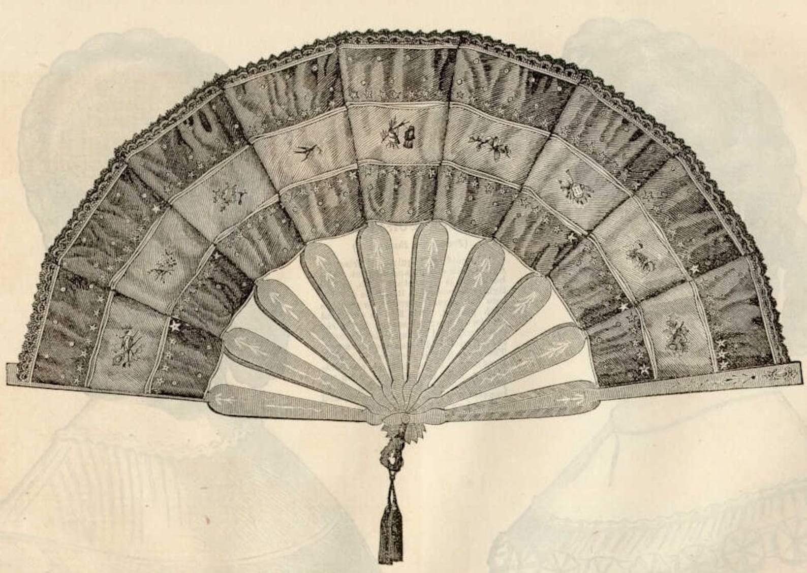 Victorian Fans - History and Patterns From Godey's Lady's Book Ebook ...