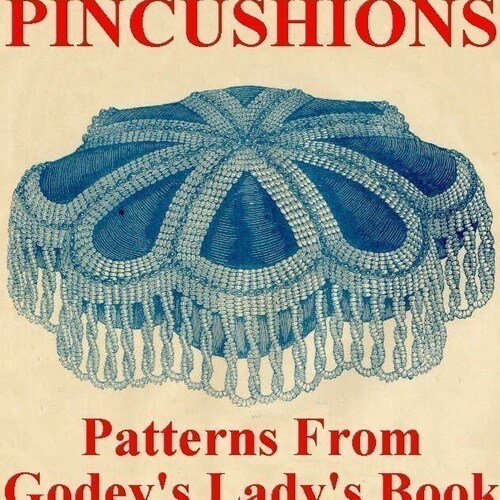 Victorian Pincushion Patterns From Godey's Lady's Book - Etsy