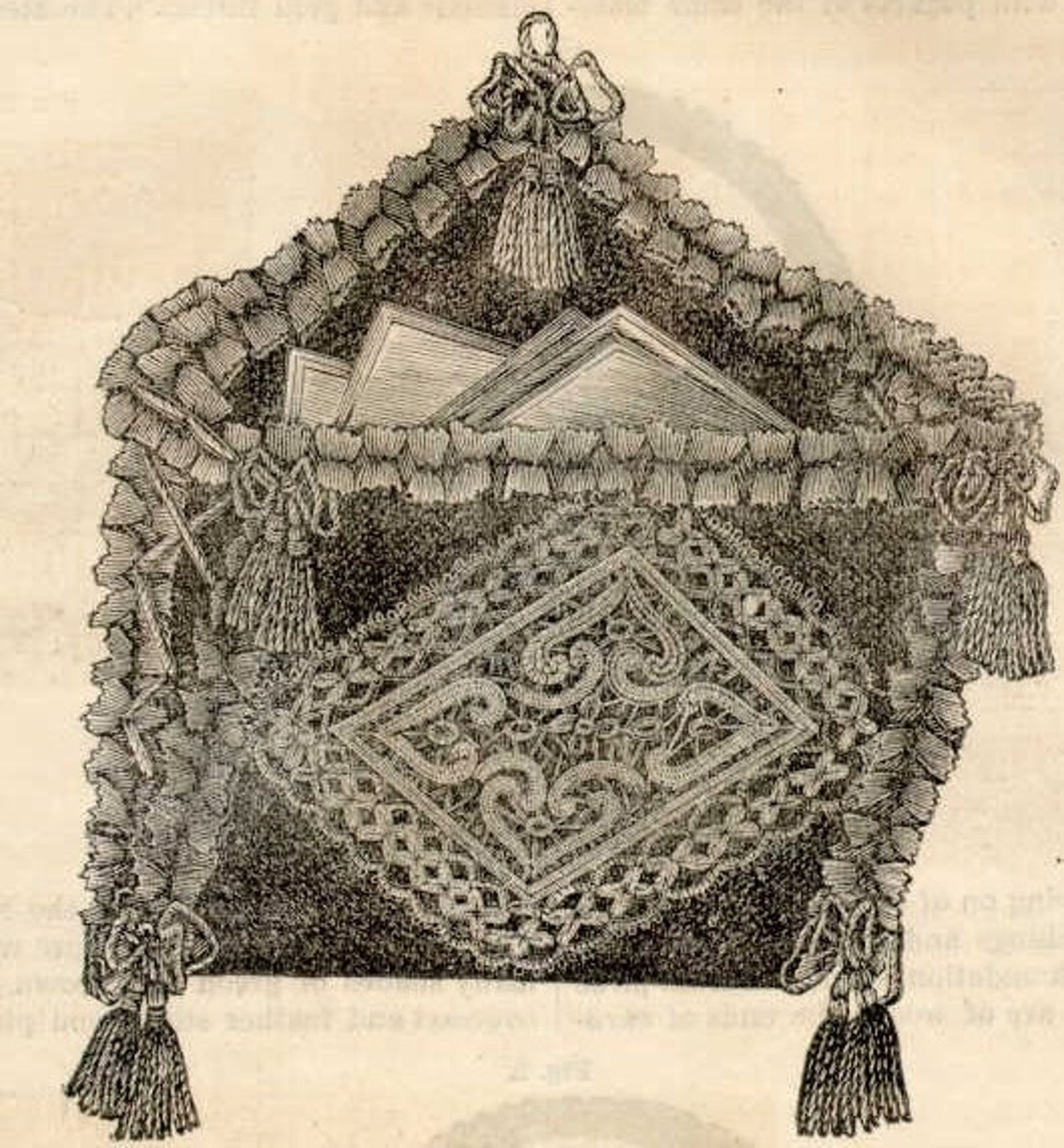 Victorian Wall Pocket Patterns From Godey's Lady's Book Ebook Pdf File ...
