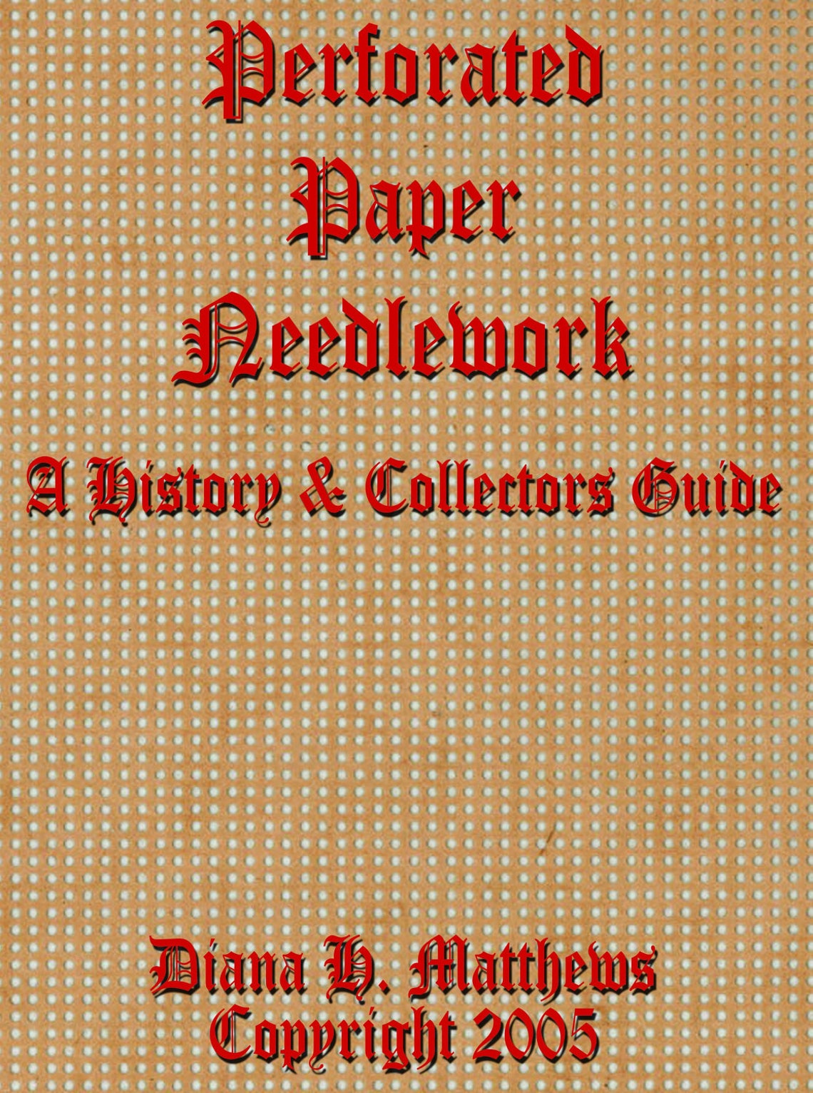 Punch Punched Perforated Paper Motto Needlework History Ebook - Etsy