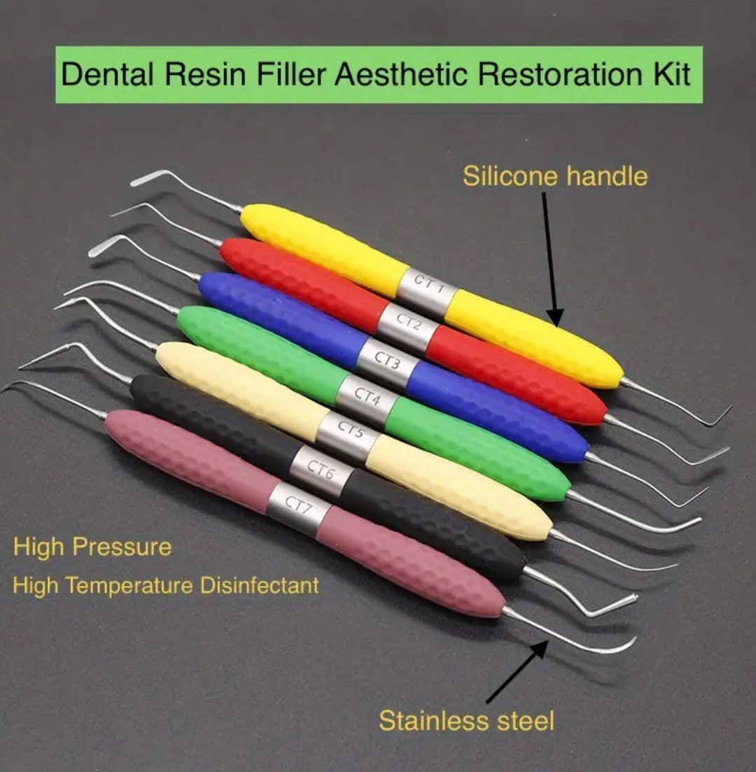 Dental Composite Resin Filler Aesthetic Restoration Kit With Silicone ...